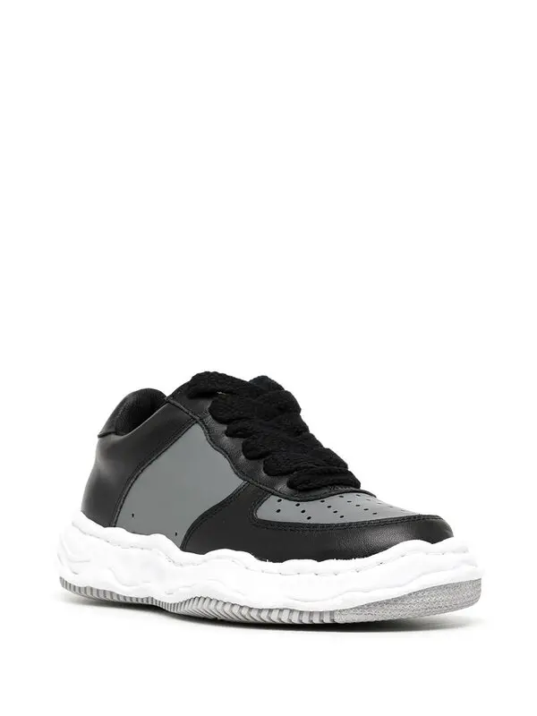 Mihara Yasuhiro Wayne Chunky Sneakers - Black