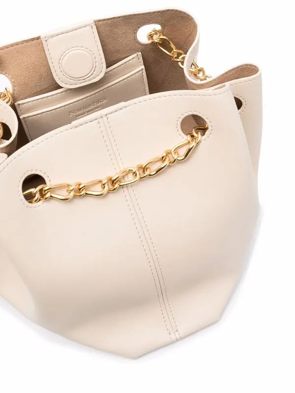 Nanushka Chain-link Tote Bag - Neutrals