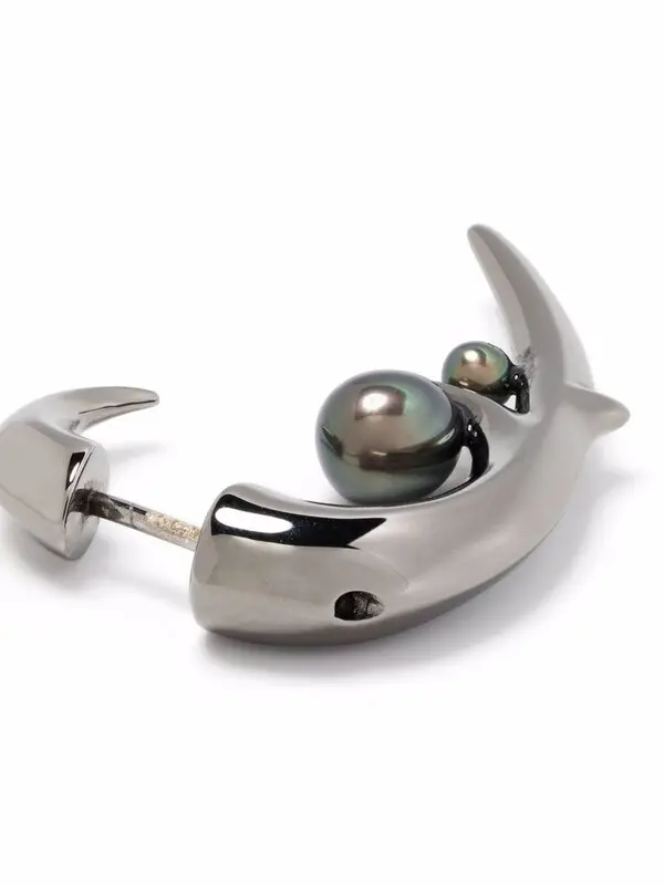 SHAUN LEANE Hook Pearl Earrings