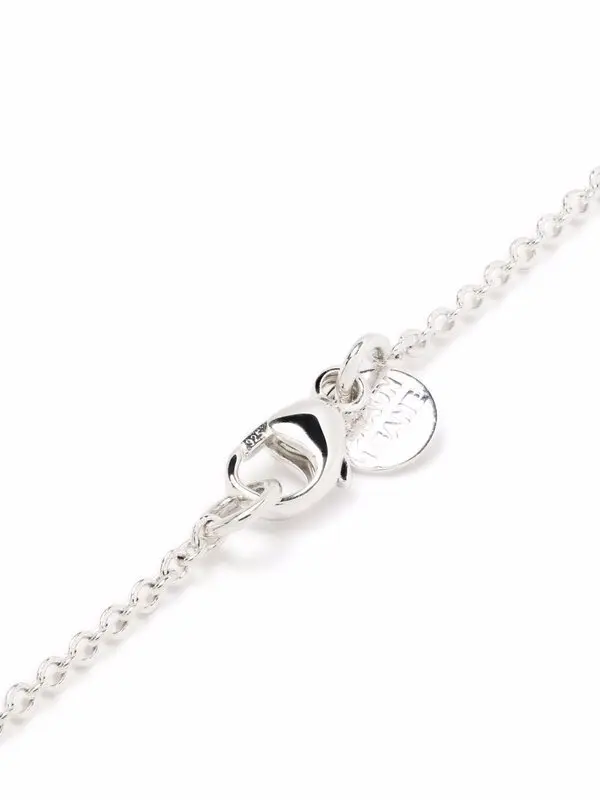 SHAUN LEANE Hooked Heart Pendant Necklace - Silver