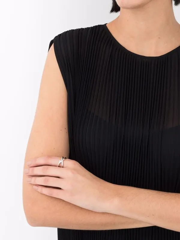 SHAUN LEANE Rose Thorn Wide Band Ring