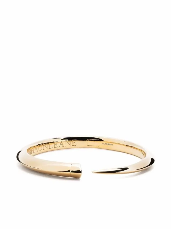 SHAUN LEANE Tusk Open Bangle - Gold