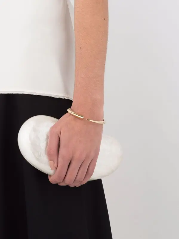 SHAUN LEANE Tusk Open Bangle - Gold