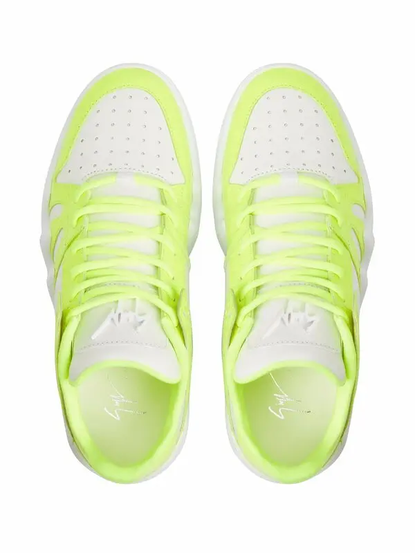 GIUSEPPE ZANOTTI Talon Low-top Sneakers - White