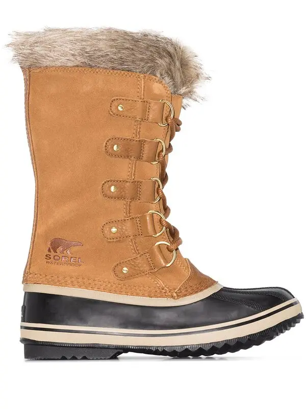Sorel Joan Of Artic Lace-up Boots - Brown
