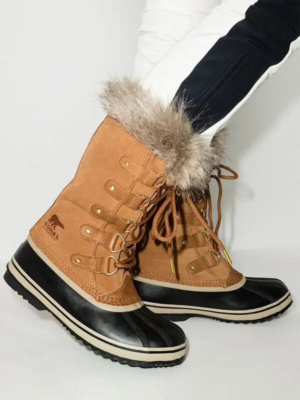 Sorel Joan Of Artic Lace-up Boots - Brown