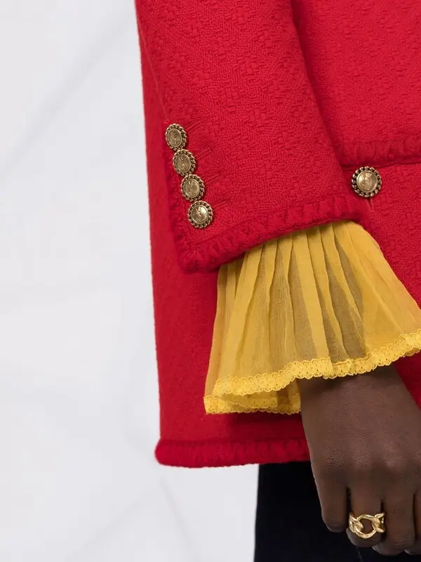 Saint Laurent Single-breasted Coat