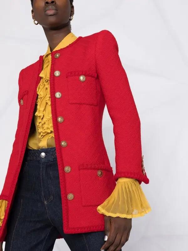 Saint Laurent Single-breasted Coat