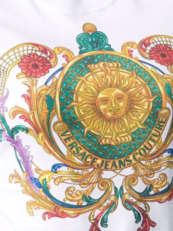 Versace Baroque-print T-shirt