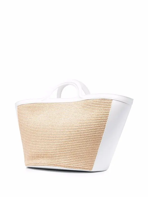 Marni Tropicalia Logo-embroidered Tote