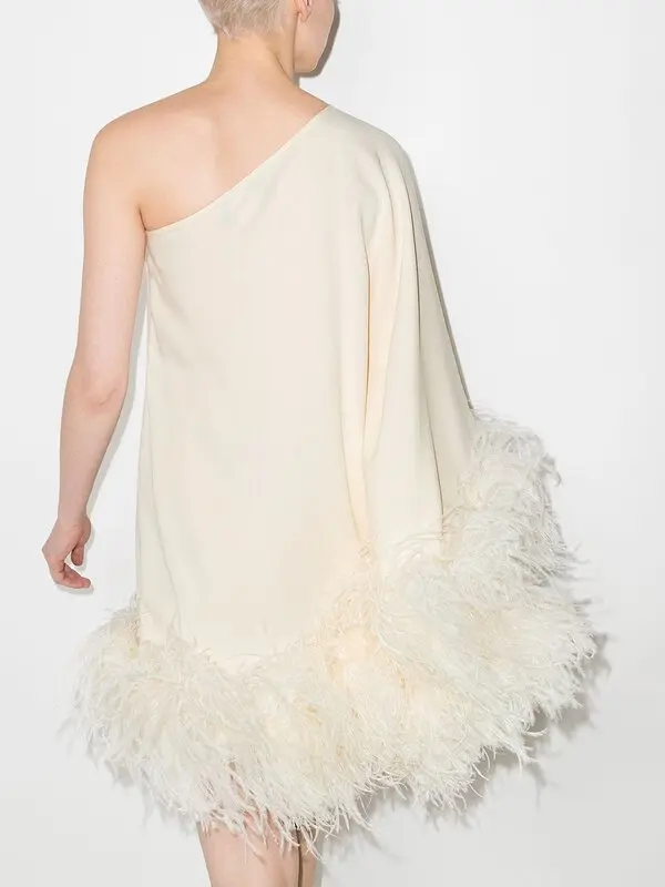 TALLER MARMO Piccolo Ubud Mini Dress - Neutrals
