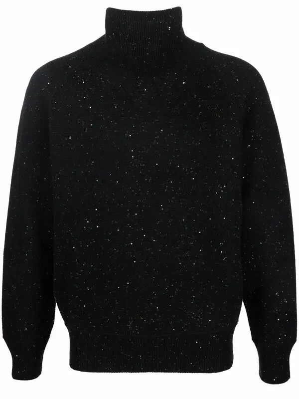 FERRAGAMO Speckle-knit Roll Neck Jumper