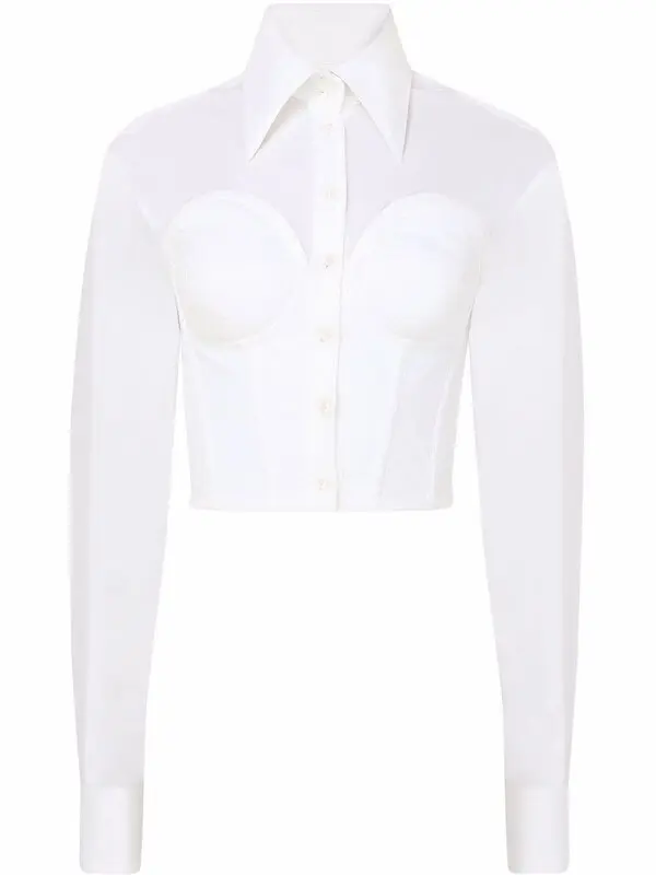 Dolce & Gabbana Corset Shirt