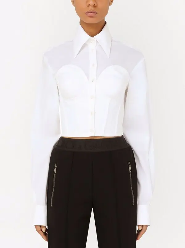 Dolce & Gabbana Corset Shirt