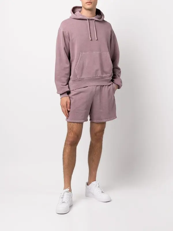 John Elliott Cotton Long-sleeved Hoodie - Red