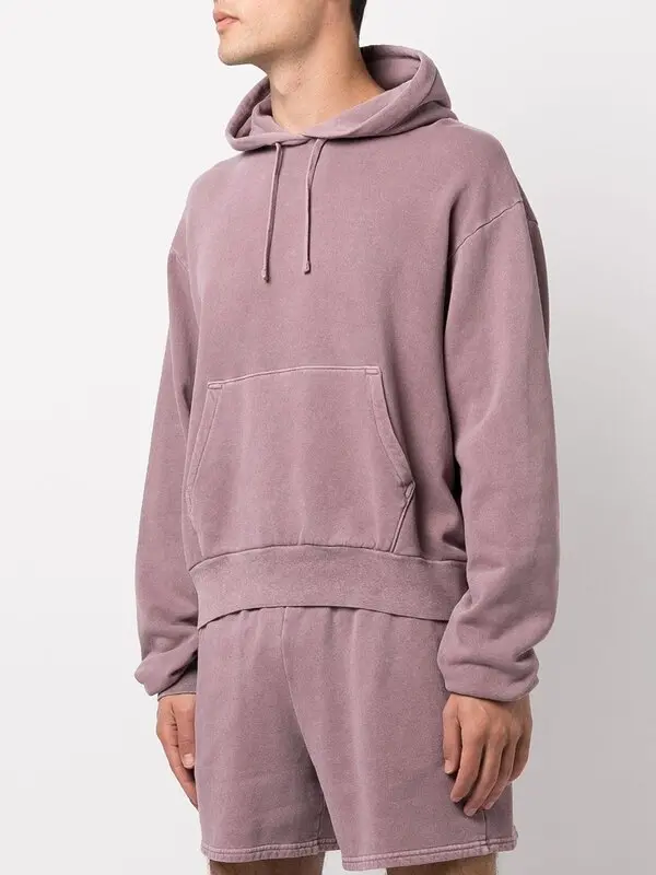 John Elliott Cotton Long-sleeved Hoodie - Red