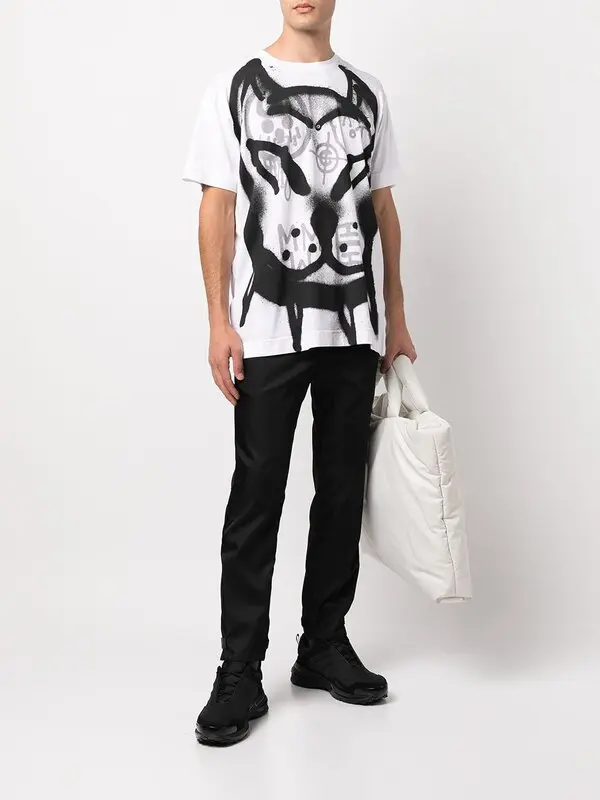 Givenchy Graffiti-print Cotton T-shirt