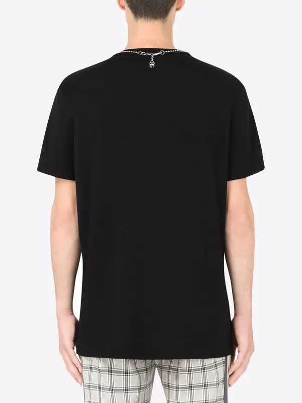 Dolce & Gabbana Logo Dog-tag T-shirt