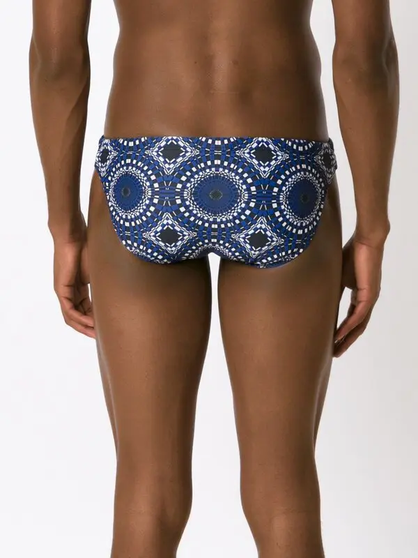 AMIR SLAMA Abstract Sunga Swimming Trunks