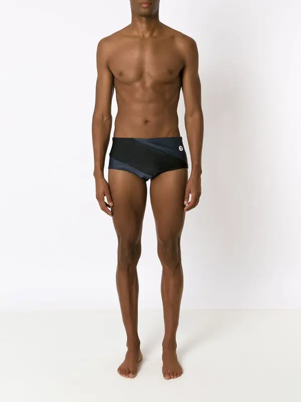 AMIR SLAMA Colourblock Swim Trunks