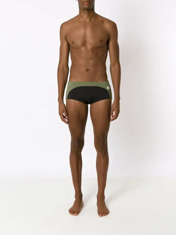 AMIR SLAMA Colourblock Swim Trunks