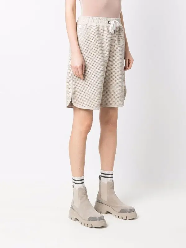 Brunello Cucinelli Drawstring-waist Shorts