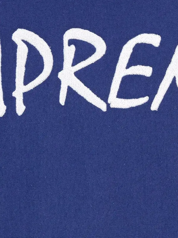 Supreme Ftp Arc Logo Hoodie - Blue