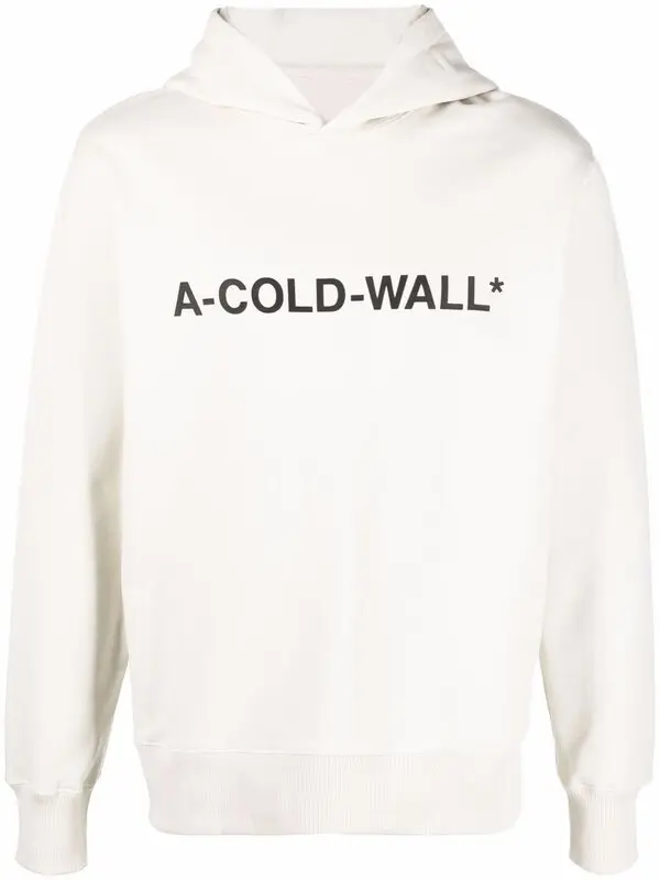 A-COLD-WALL* Logo-print Hooded Sweat Top