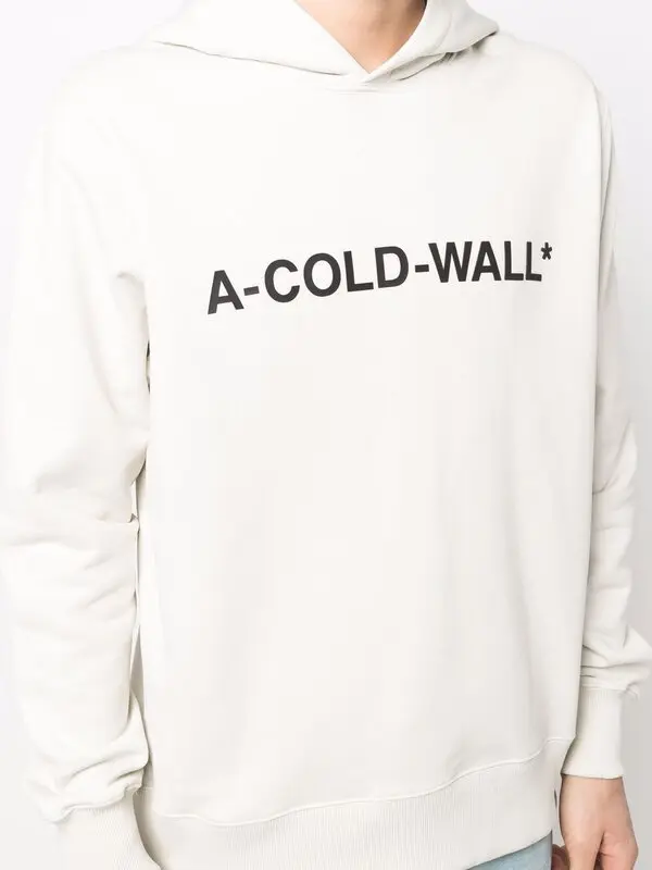 A-COLD-WALL* Logo-print Hooded Sweat Top
