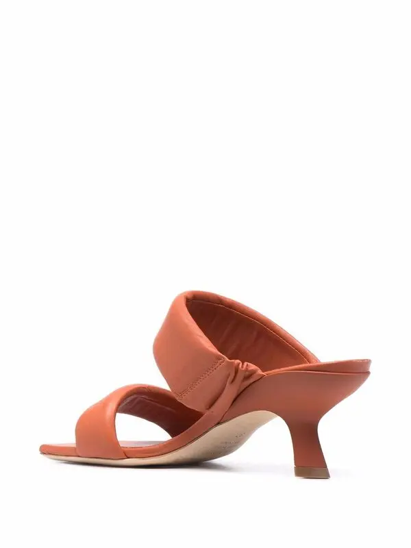 VIC MATIE Slip-on 70mm Sandals - Brown