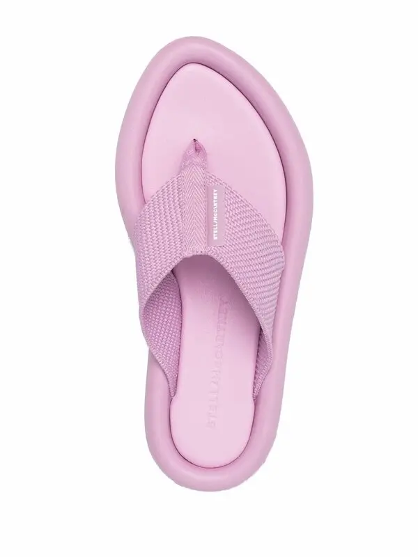 Stella McCartney Air Platform Flip Flops - Purple