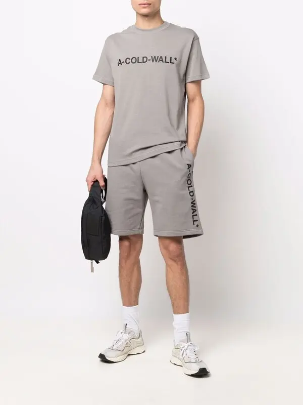 A-COLD-WALL* Logo-print Track Shorts