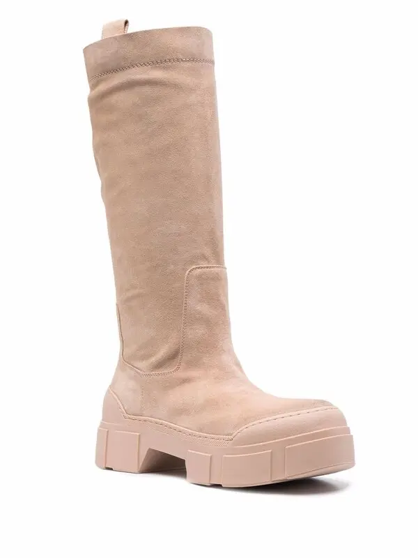 VIC MATIE Suede Slip-on Boots