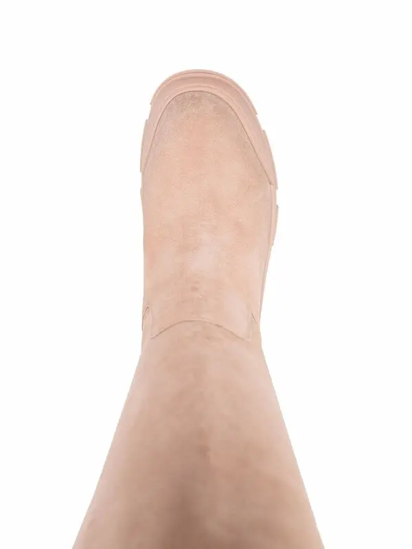VIC MATIE Suede Slip-on Boots