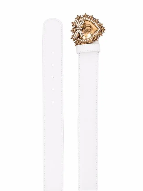 Dolce & Gabbana Heart Buckle Belt