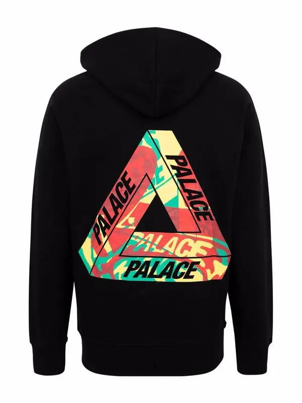 PALACE One Wave Rasta Tri-ferg Hoodie - Black