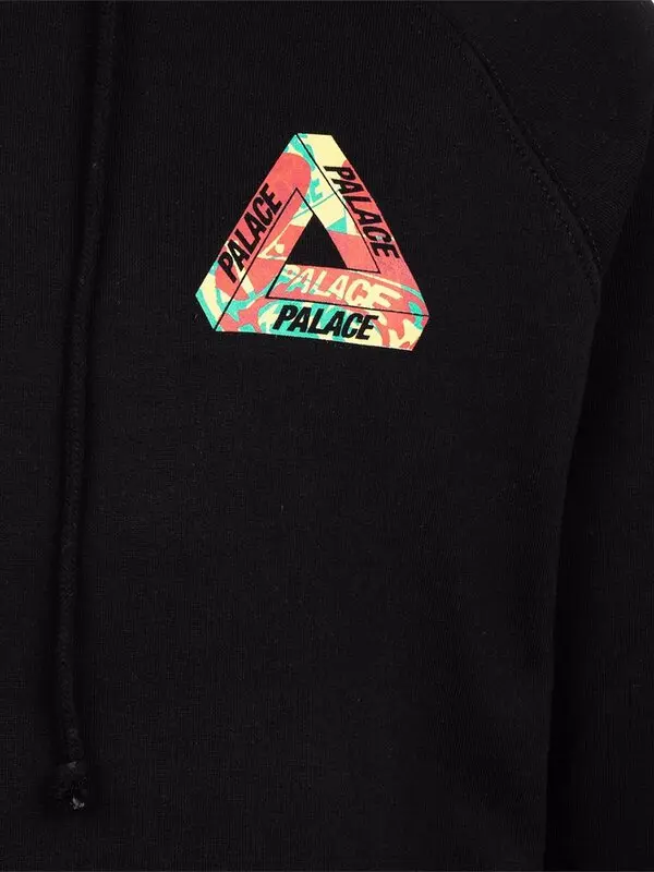 PALACE One Wave Rasta Tri-ferg Hoodie - Black