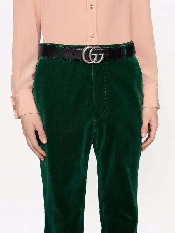 Gucci Gg Marmont Reversible Belt - Neutrals