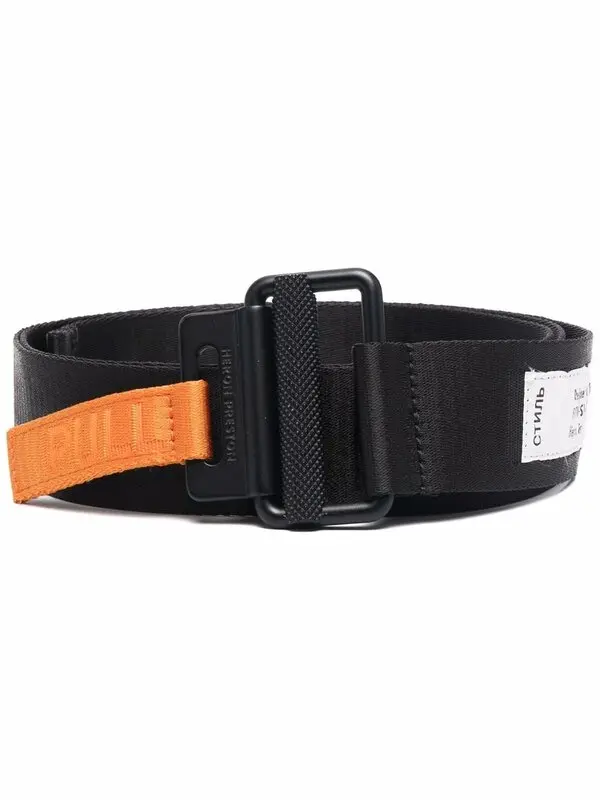 Heron Preston Tape Logo Patch-detail Belt