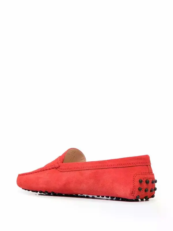 TOD'S Gommini Mocassino Loafers - Red