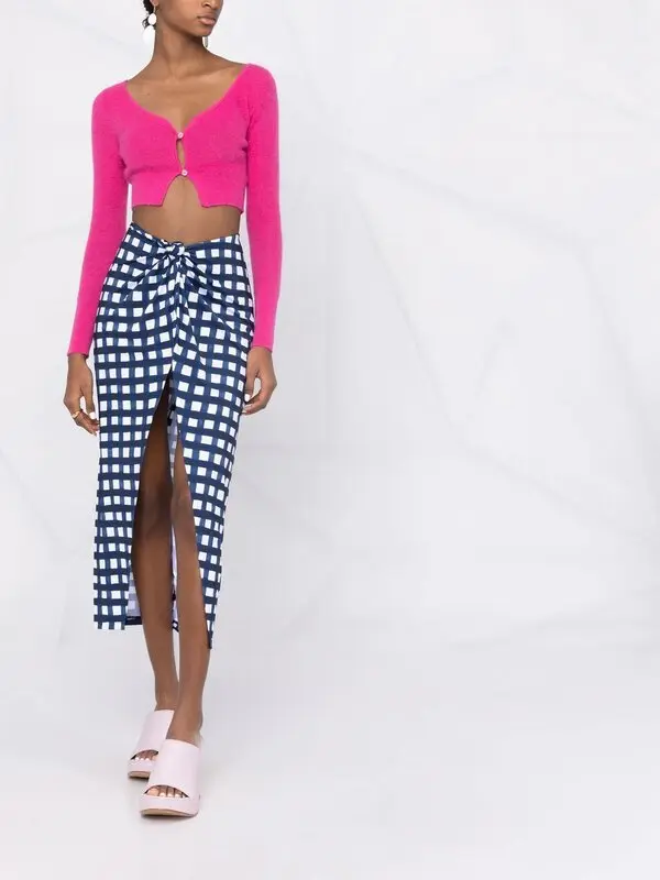 Jacquemus Le Cardigan Alzou Cropped Jacket - Pink