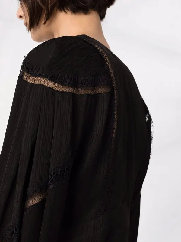 IRO PARIS V-neck Long-sleeve Top