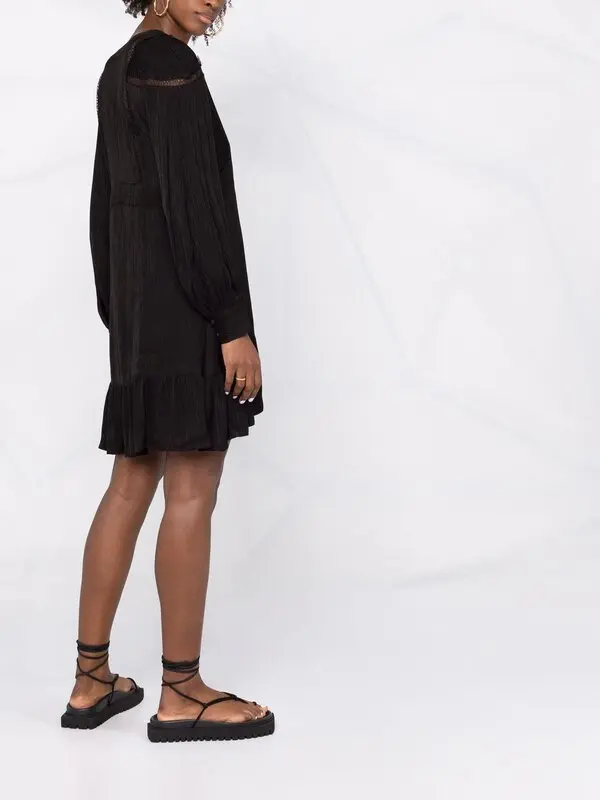IRO PARIS Lace-panel Shift Dress