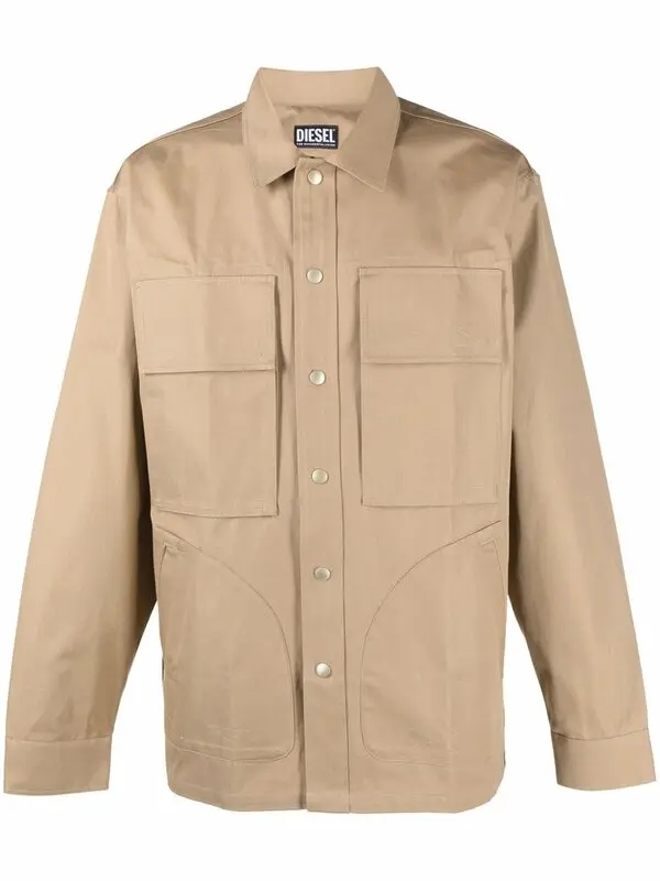 DIESEL® Button-up Overshirt