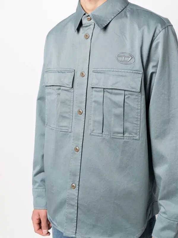 DIESEL® S-roow Button-up Shirt