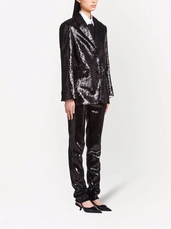Prada Sequin-embellished Blazer