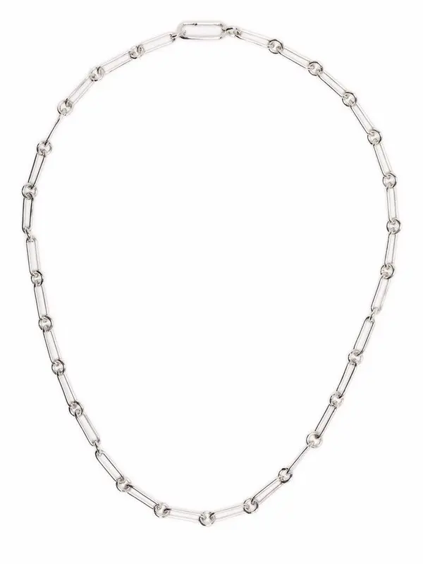 Tom Wood Large Box Chain Necklace - Silver
