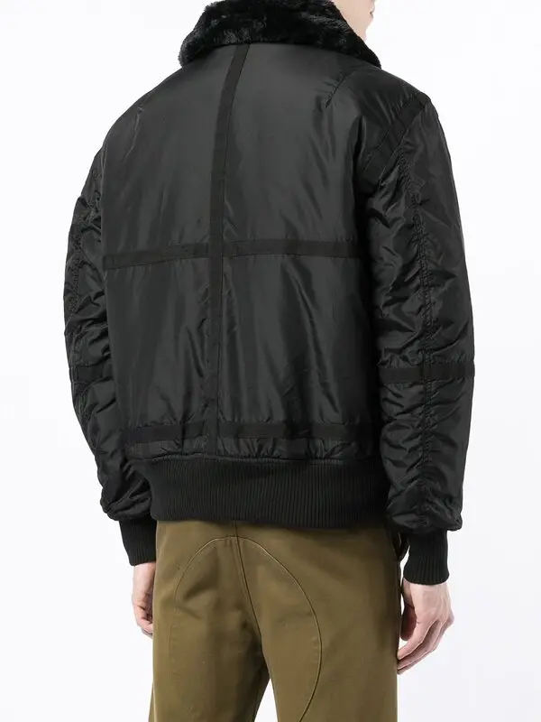 Alpha Industries Logo-patch Zip-up Jacket