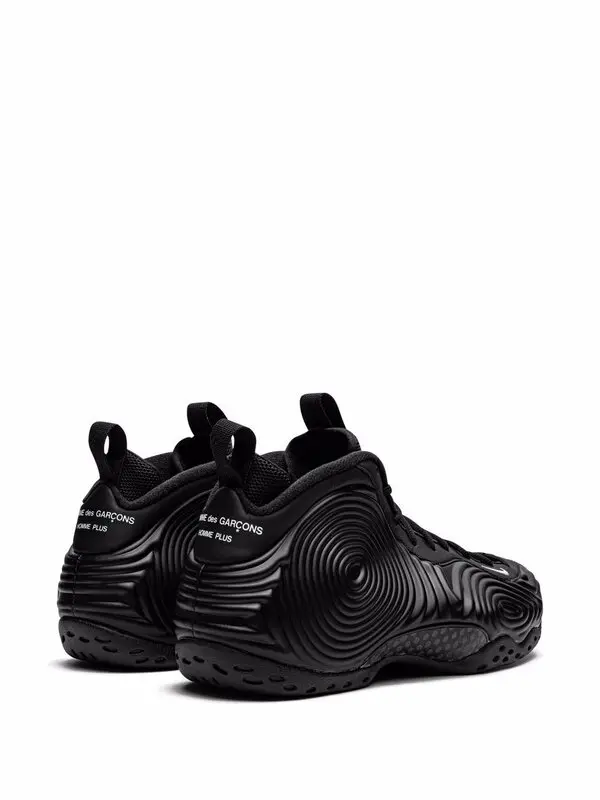Nike X Comme Des Garçons Air Foamposite One Sneakers - Black