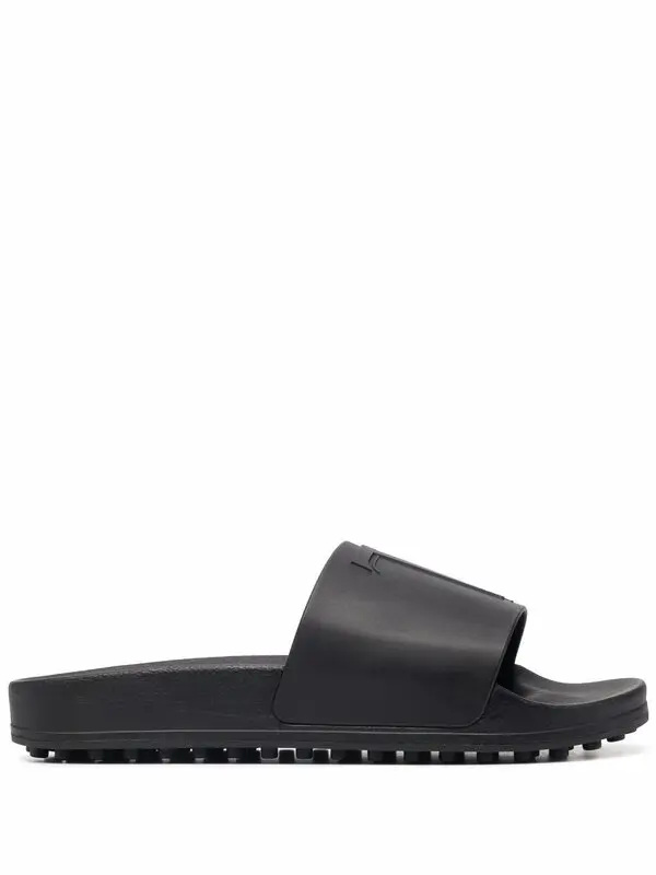 TOD'S Embossed Logo Sliders